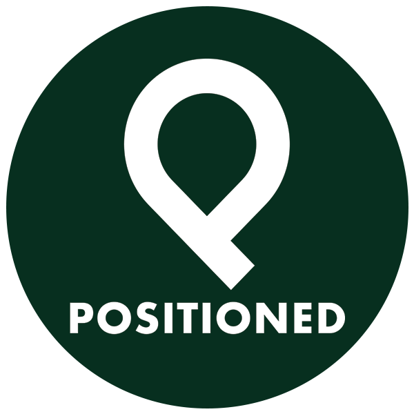 Positioned