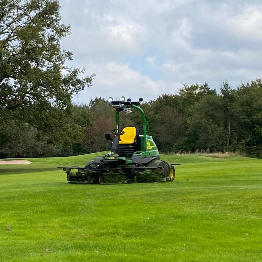 TurfTroniq Assisted Mowing System (AMS) – Positioned